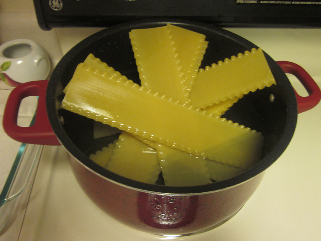 Meat and Cheese Lasagna